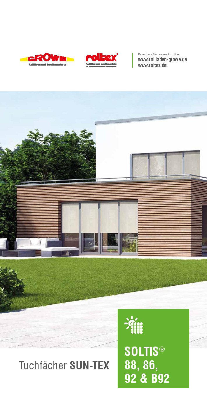 Neuheiten im System SUN-TEX - GROWE-Gruppe