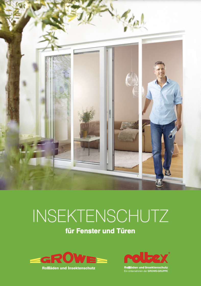 Insektenschutzkatalog - GROWE-Gruppe